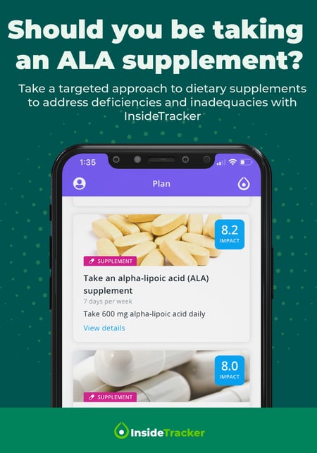 Alpha-Lipoic Acid (ALA): Are There Benefits from Supplementing This ...
