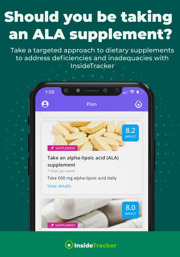 Alpha-Lipoic Acid (ALA): Are There Benefits from Supplementing This ...