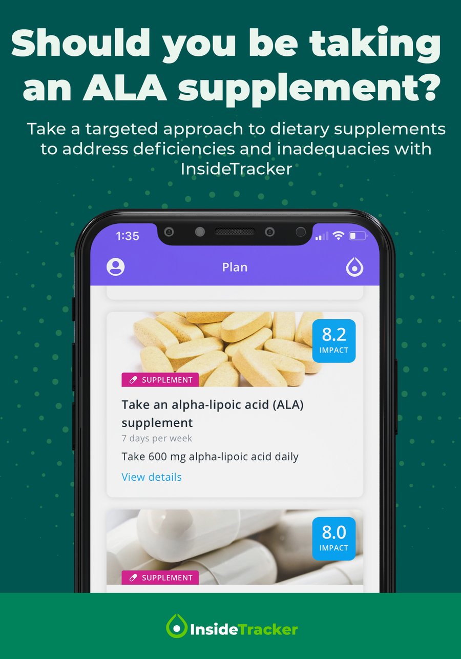 Alpha-Lipoic Acid (ALA): Are There Benefits from Supplementing This ...